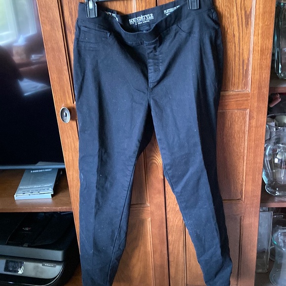 sound style | Pants & Jumpsuits | Black Slip On Jeans | Poshmark